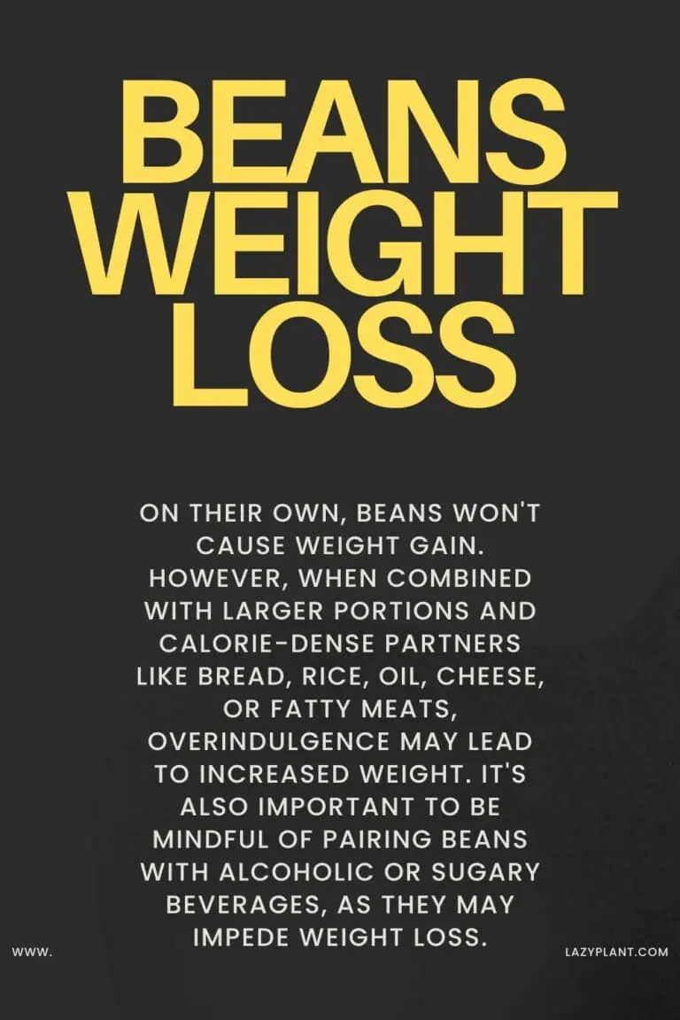 Do beans make you fat? - LazyPlant