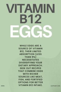 Eggs: the richest source of Vitamin B12? Myths you still believe ...