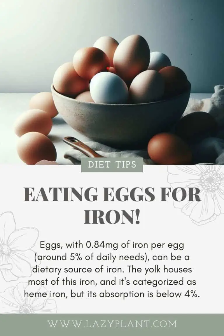 Are eggs rich in Iron? 12+1 Myths! - LazyPlant