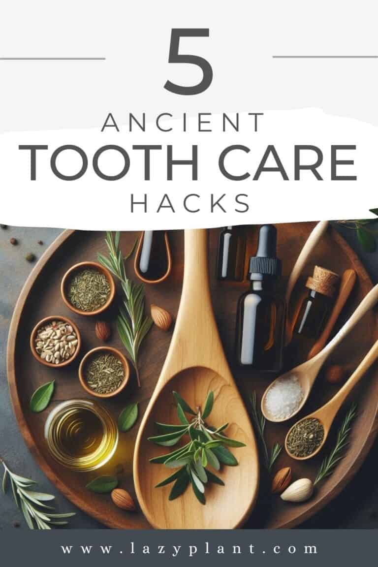 Traditional Hacks for Healthy Teeth and Gums - LazyPlant